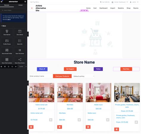 Design Your Online Marketplace With Elementor Dokan