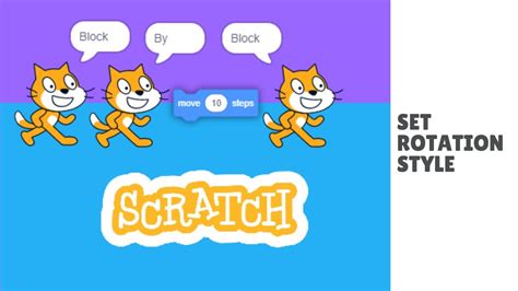 scratch block by block set rotation style youtube