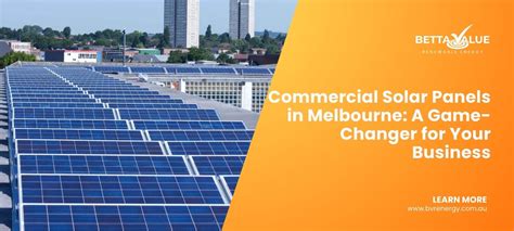 Best Commercial Solar Panels In Melbourne 2024