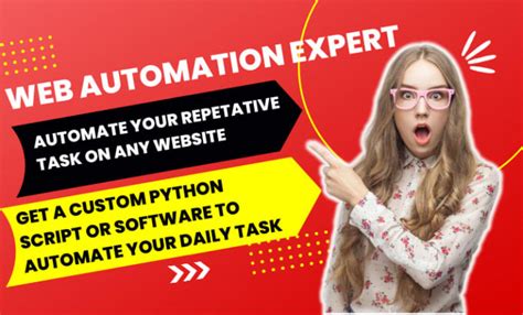 Be Your Web Automation Developer For Your Repetitive Browser Tasks By