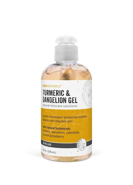 Turmeric And Dandelion Gel