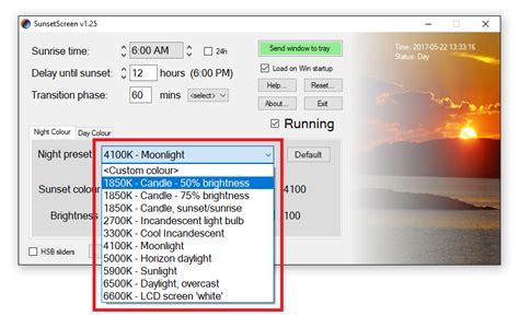 Sunsetscreen Review Windows Iristech