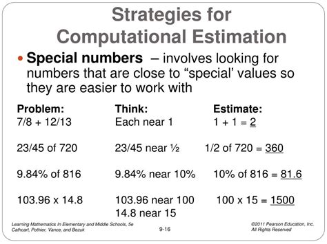 Ppt Estimation And Computational Procedures For Whole Numbers Powerpoint Presentation Id 5891757