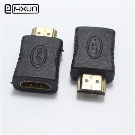 EClyxun Pcs HDMI Male Plug To Female Jack Cable Adapter Converter Extender For HDTV Computer