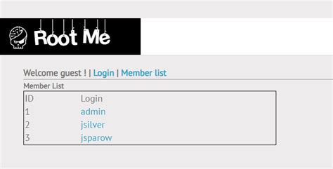 rootme] sql injection time based