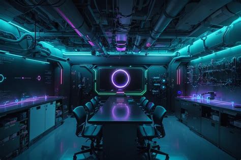 Quantum Singularity Research Premium Ai Generated Image