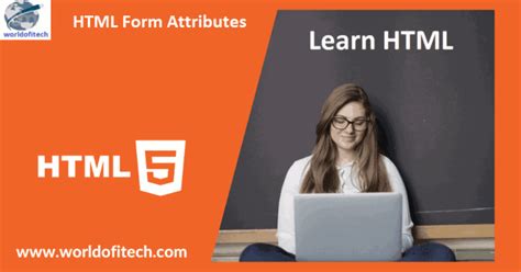 Html Form Attributes Learn Html