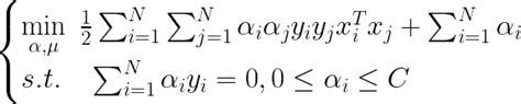 手推序列最小优化（sequential minimal optimization，smo）算法 smo算法 csdn博客
