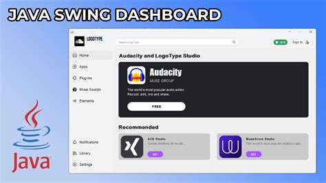 Cómo Crear Un Dashboard En Java Swing Material Design Youtube