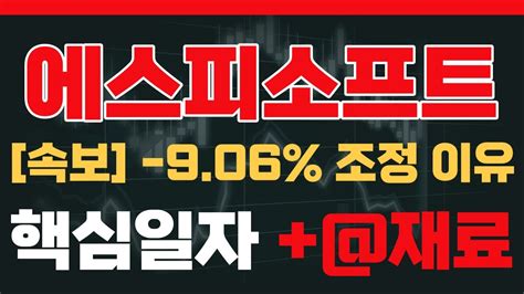 에스피소프트 주가전망 3월 8일 에스피소프트 긴급분석 단기 조정 구간과 1추가 매수 기회 지금은 공시에 집중 할 때 에스피소프트 에스피소프트주가전망 에스피소프트