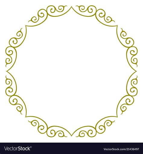Circle Borders And Frames