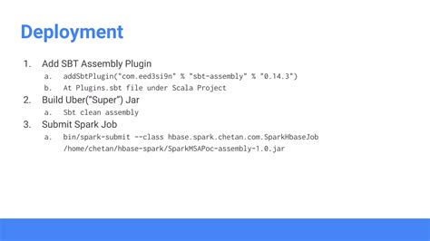 Hbase With Apache Spark Poc Demo Ppt