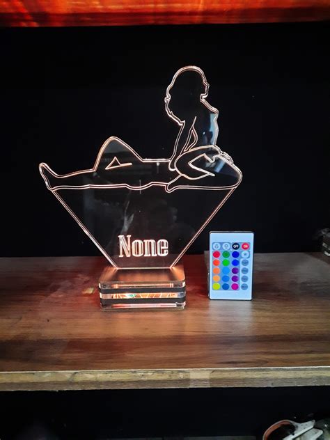 Personalized 3 D Lamp Sex Position Lamp Erotic T Erotic Home T