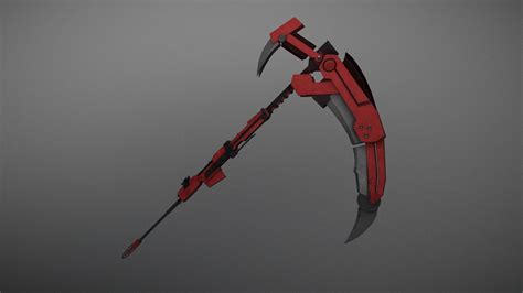 Rwby Crescent Rose Download Free 3d Model By Chiara Dalfior [111cd11] Sketchfab