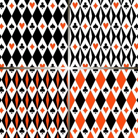 Set Of Seamless Patterns Stock Vector Illustration Of Rows 23006826