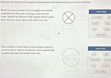 determine the direction of the magnetic field