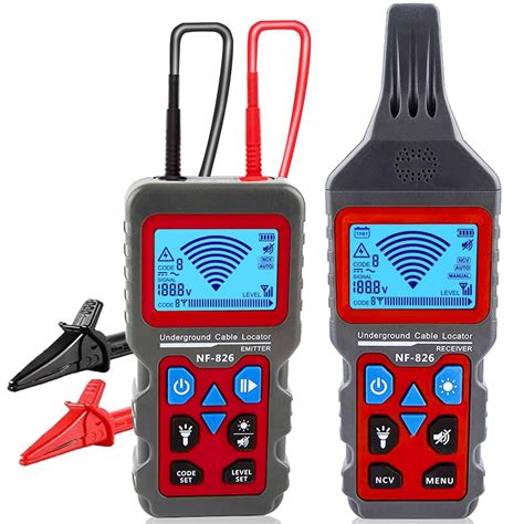Noyafa Nf 826 Underground Cable Tester Locator Wire Tracker Detector