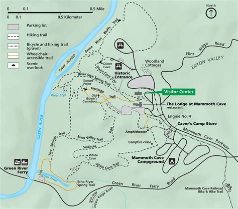 Mammoth Cave Maps Npmaps Free National Park Maps
