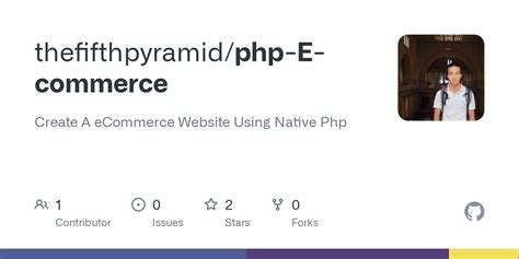 Github Thefifthpyramidphp E Commerce Create A Ecommerce Website Using Native Php