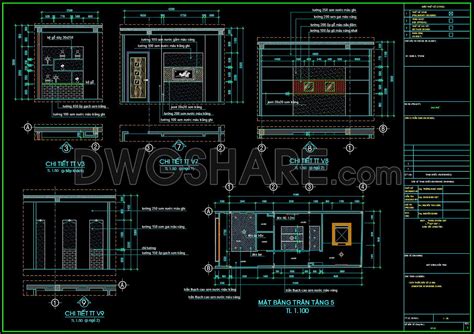 Wall Elevation Drawing