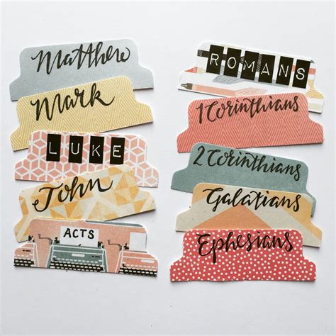 Diy Divider Tabs The Easiest Trick For Binder Organization Artofit