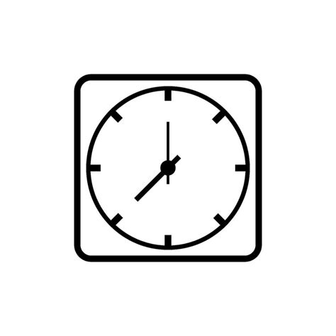 Watch And Clock Time Icon Vector Design Template 40257056 Vector Art At Vecteezy