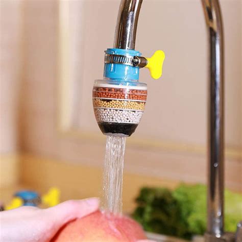 Faucet Filter Kitchen Water Tap Filter Adjustable Water Saving Top