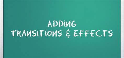 How To Create Transitions Effects With Windows Live Movie Maker Movie Maker WonderHowTo