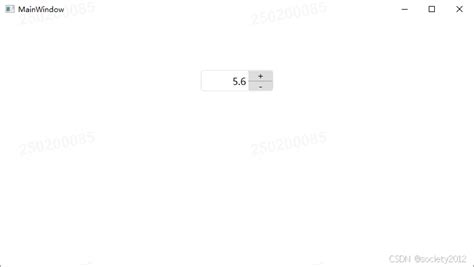 Wpf 自定义一个numericdownup控件wpf Numericupdown Csdn博客