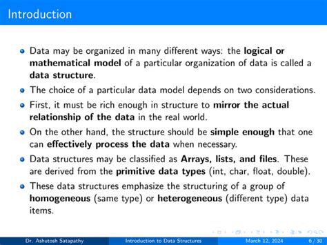 Introduction To Data Structures Pdf Databases Computer Software And Applications