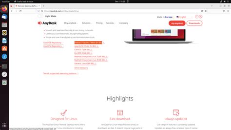 How To Install Anydesk On Ubuntu Geeksforgeeks