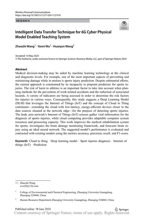 Intelligent Data Transfer Technique For 6g Cyber Physical Model Enabled