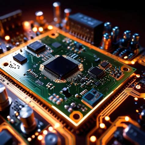 Premium Photo Computer Circuit Board Intricate Electronic Technology For Cpu Processor