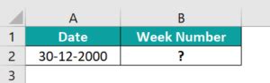 Week Number In Excel Formula Examples How To Use
