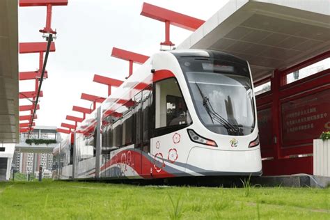 班次加密 高峰期7分钟一班 黄埔有轨电车1号线再提速 发车