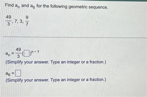 solved find a12 and an for the arithmetic sequence