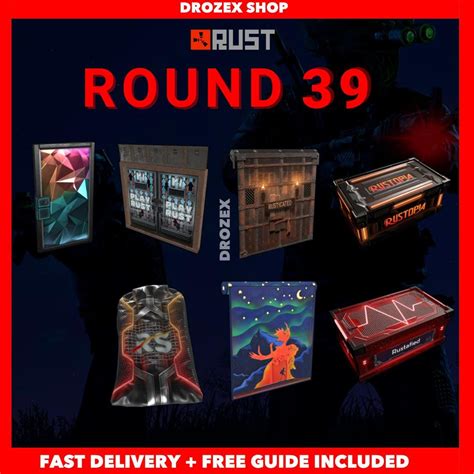 Rust Round 39 Total 7 7 Skins Twitch Drops Etsy