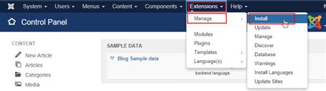 how to install the jquery easy extension for joomla hostpapa