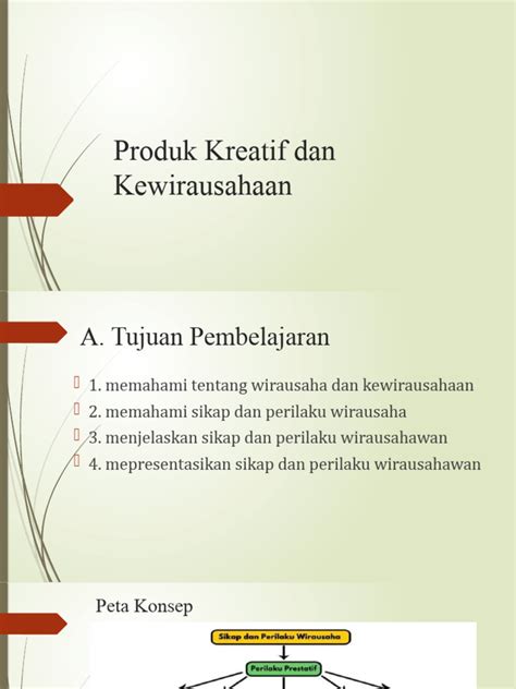 Materi Produk Kreatif Dan Kewirausahaan Pdf