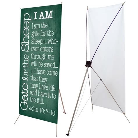 I Am The Gate For The Sheep John 10 7 10 2 5 X 6 Church X Banner