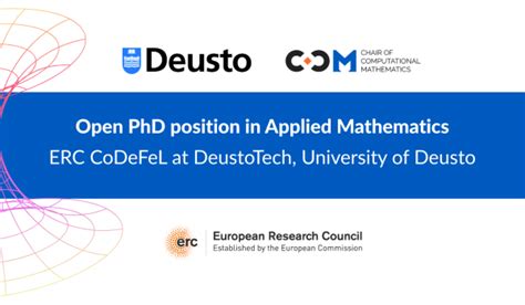 Cmc Deusto Eus Chair Of Computational Mathematics At University Of Deusto