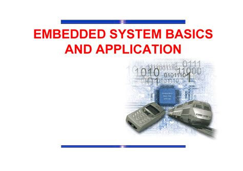 embedded introduction embedded system basics and application topics to be discussed system
