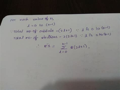In N Are Principal And Azimuthal Quantum No Respectively Then The Expression Calculating The