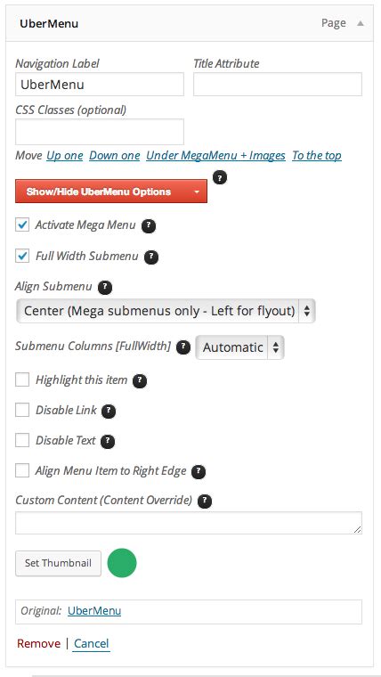 Images Ubermenu 2 Knowledgebase