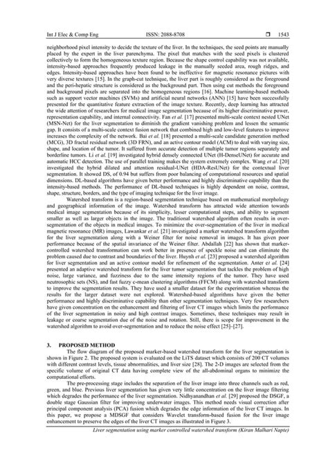 Liver Segmentation Using Marker Controlled Watershed Transform Pdf