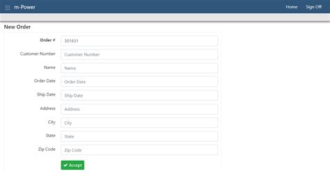 Form Layout M Power Documentation