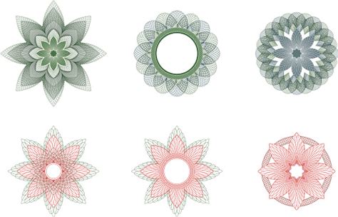 Six Currency Patterns Stock Illustration Download Image Now