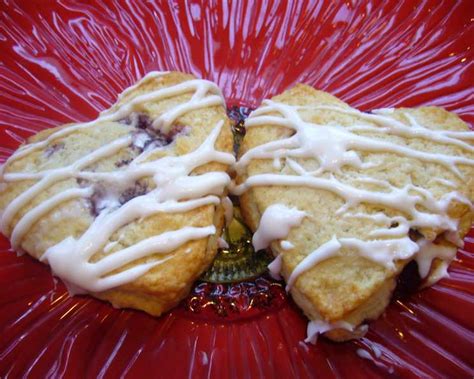 Raspberry Scones With Rose Water Glaze Recipe Chefs Resource Recipes