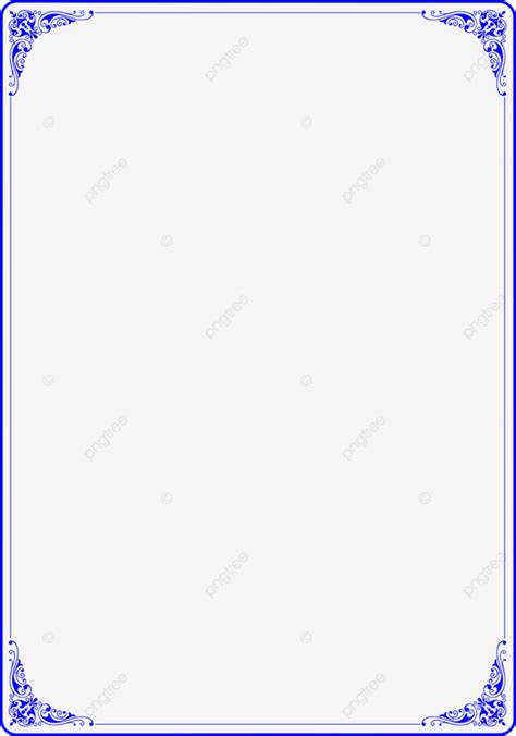 A Size Page Border Vector Design Page Border Design Eps Page Border A Size Frame PNG And