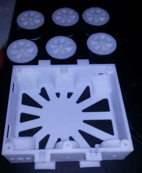 3d Printed Sumo Robot With High Traction Wheels 8 Steps Instructables